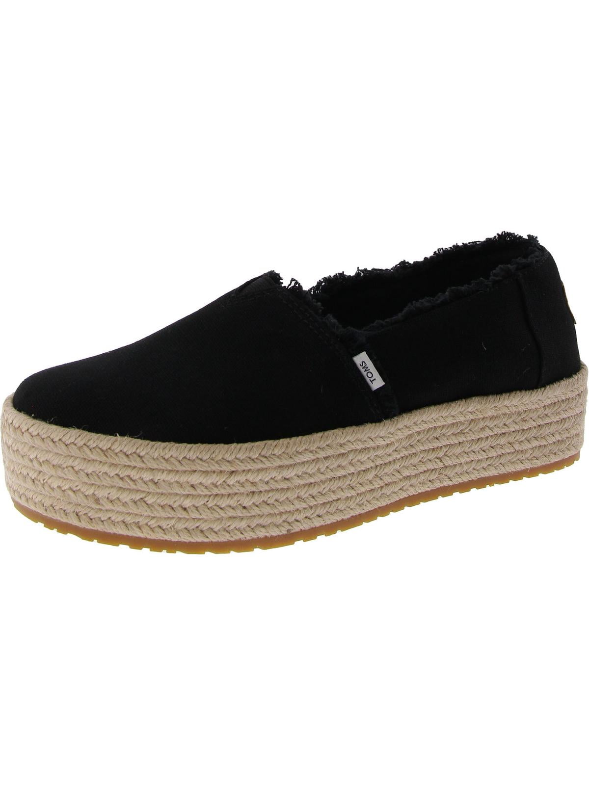 Toms Womens Valencia Lifestyle Platform Loafers - Walmart.com