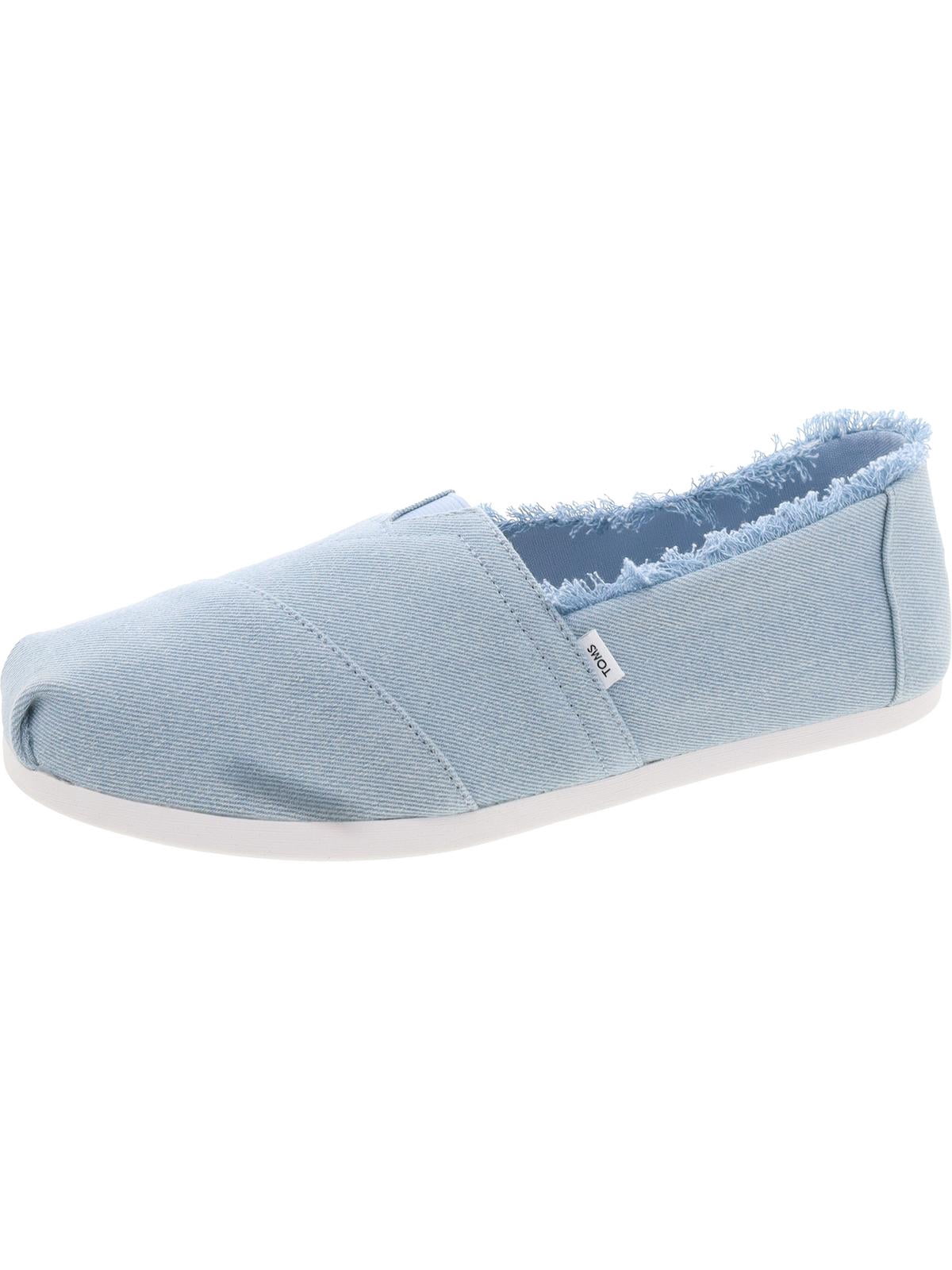 Toms Womens Alpargata Slip On Canvas Fashion Loafers - Walmart.com
