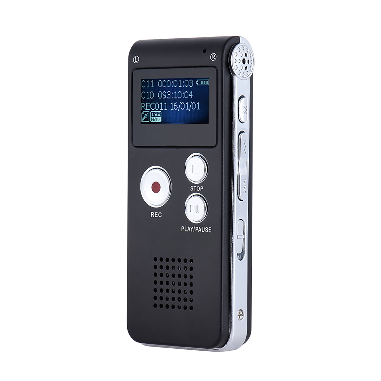 Tomshine 8GB Intelligent Digital Audio Voice Phone Recorder Dictaphone ...