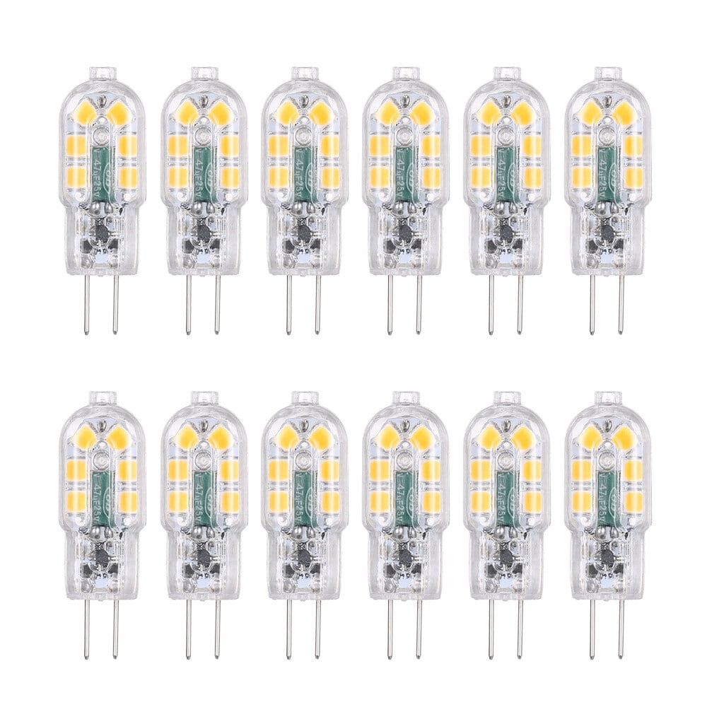 Tomshine AC/DC 12V 3W G4 LED Light Bulb Equivalent Replacement of 30W ...