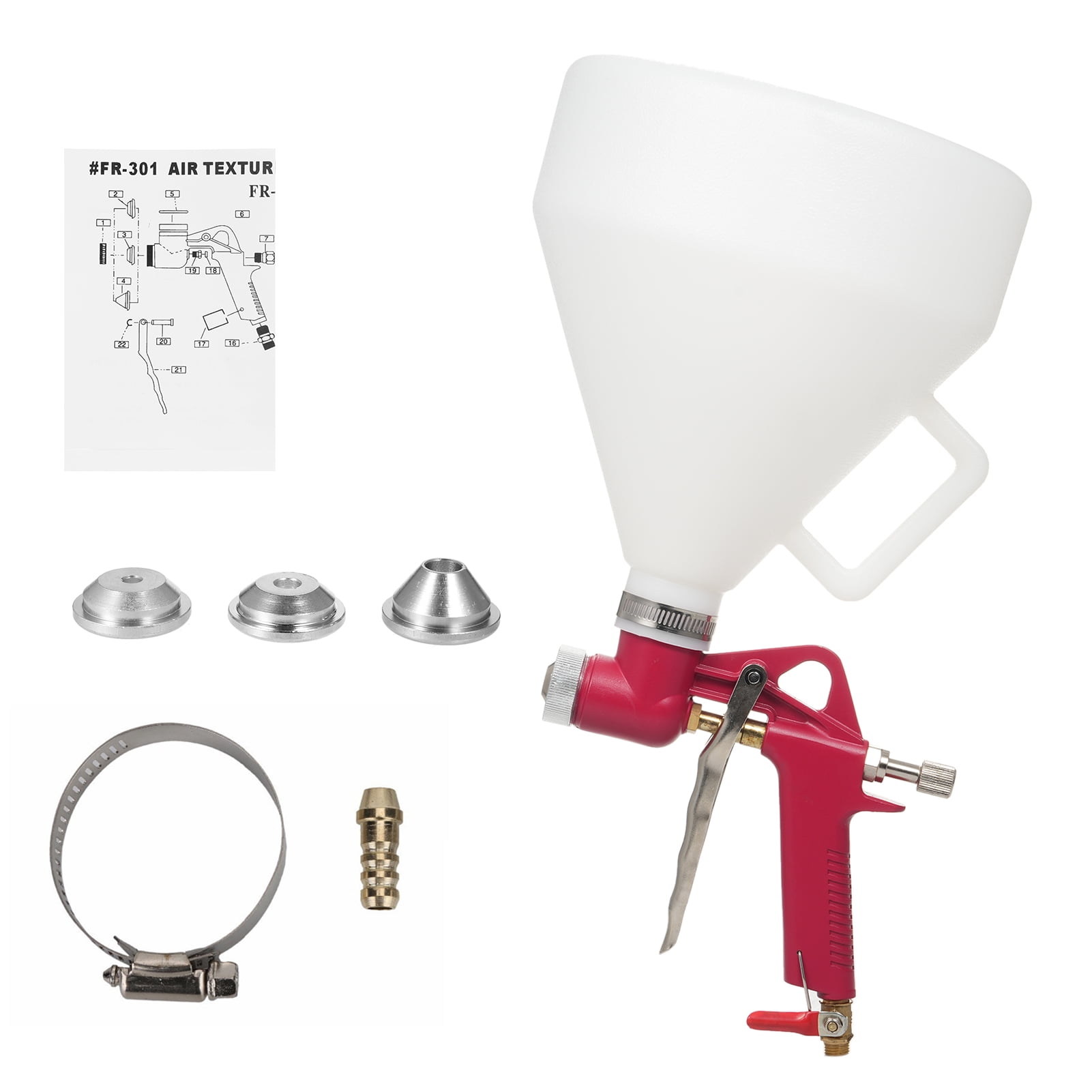 Tomshoo Drywall Wall Painting Sprayer, 6L Air Hopper Spray Machine with ...