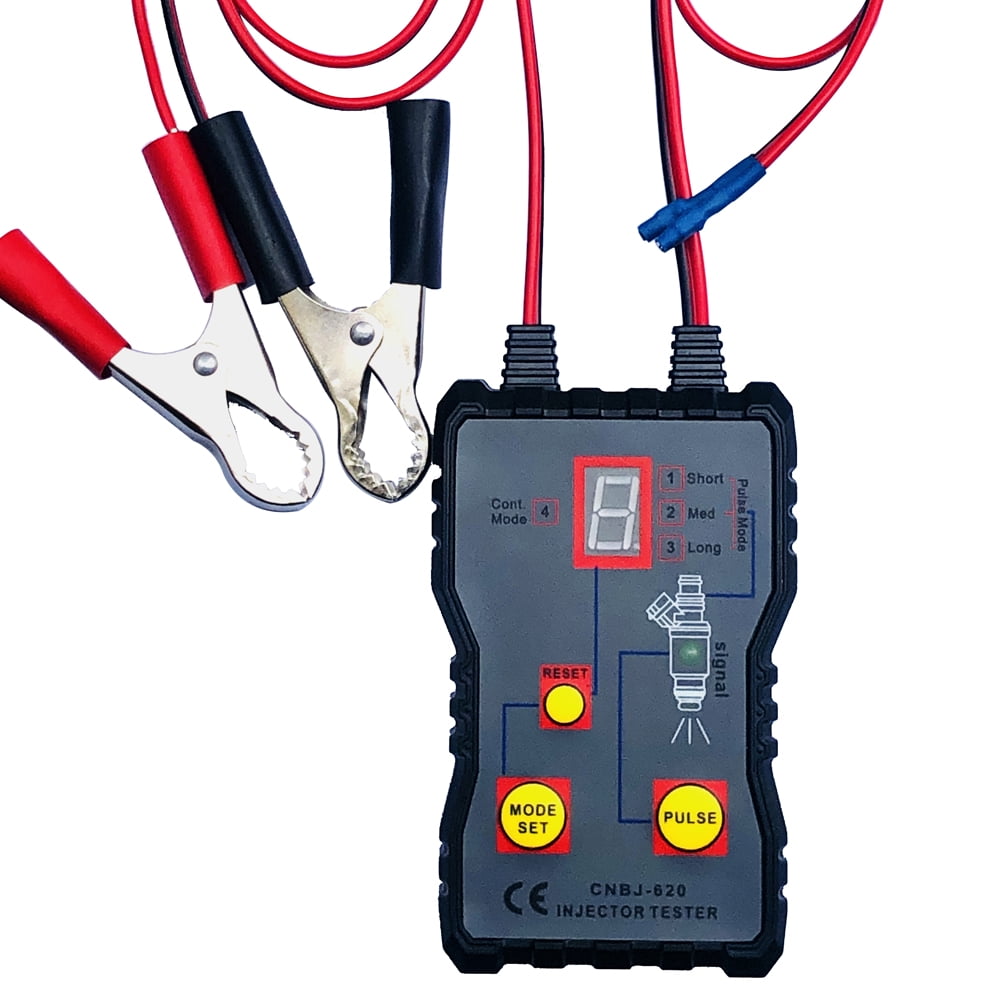 Tomshoo Fuel Injector Tester,4 Modes Car Fuel Pressure Scan Fuel Tester ...