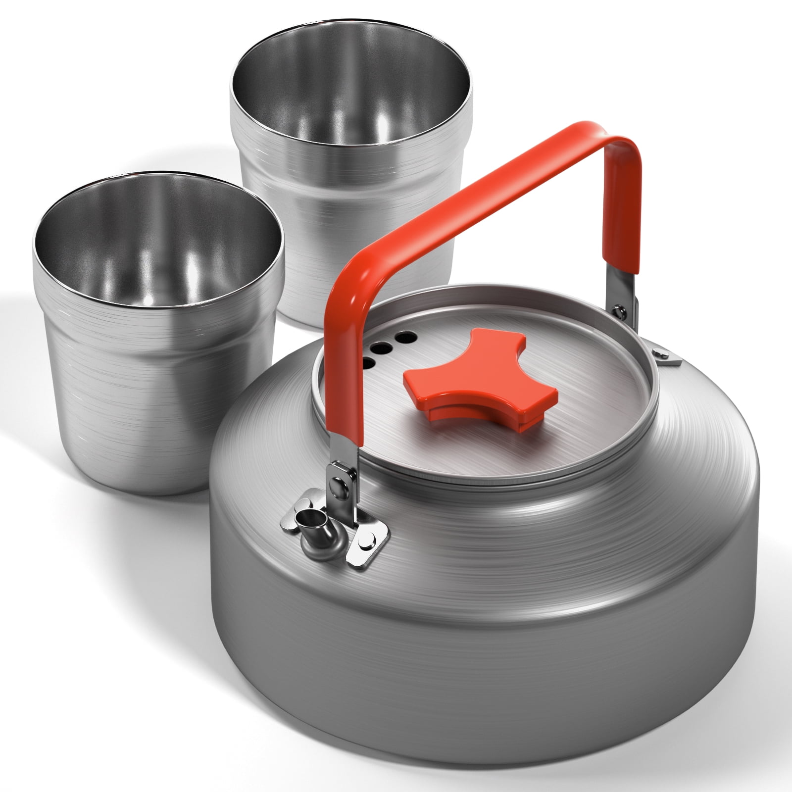 Tomshoo Outdoor Teapot with Cup Stainless Steel Rustproof -corrosion ...