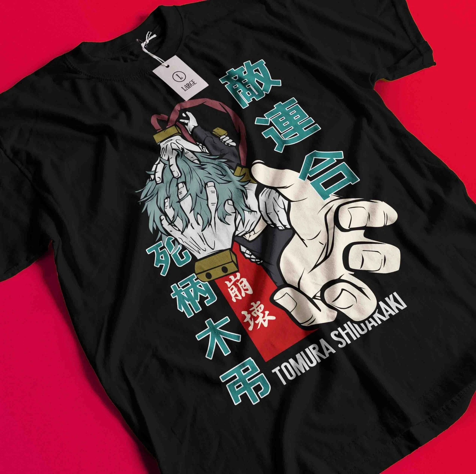Tomura Shigaraki T-Shirt My Hero Academia Tshirt Midoriya Shirt MHA ...
