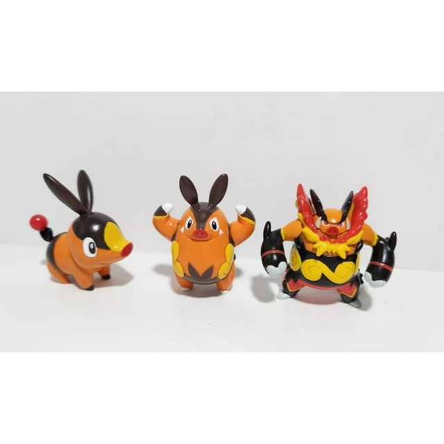 Tomy Officially Licensed Tepig, Pignite & Emboar Pokemon Evolution ...