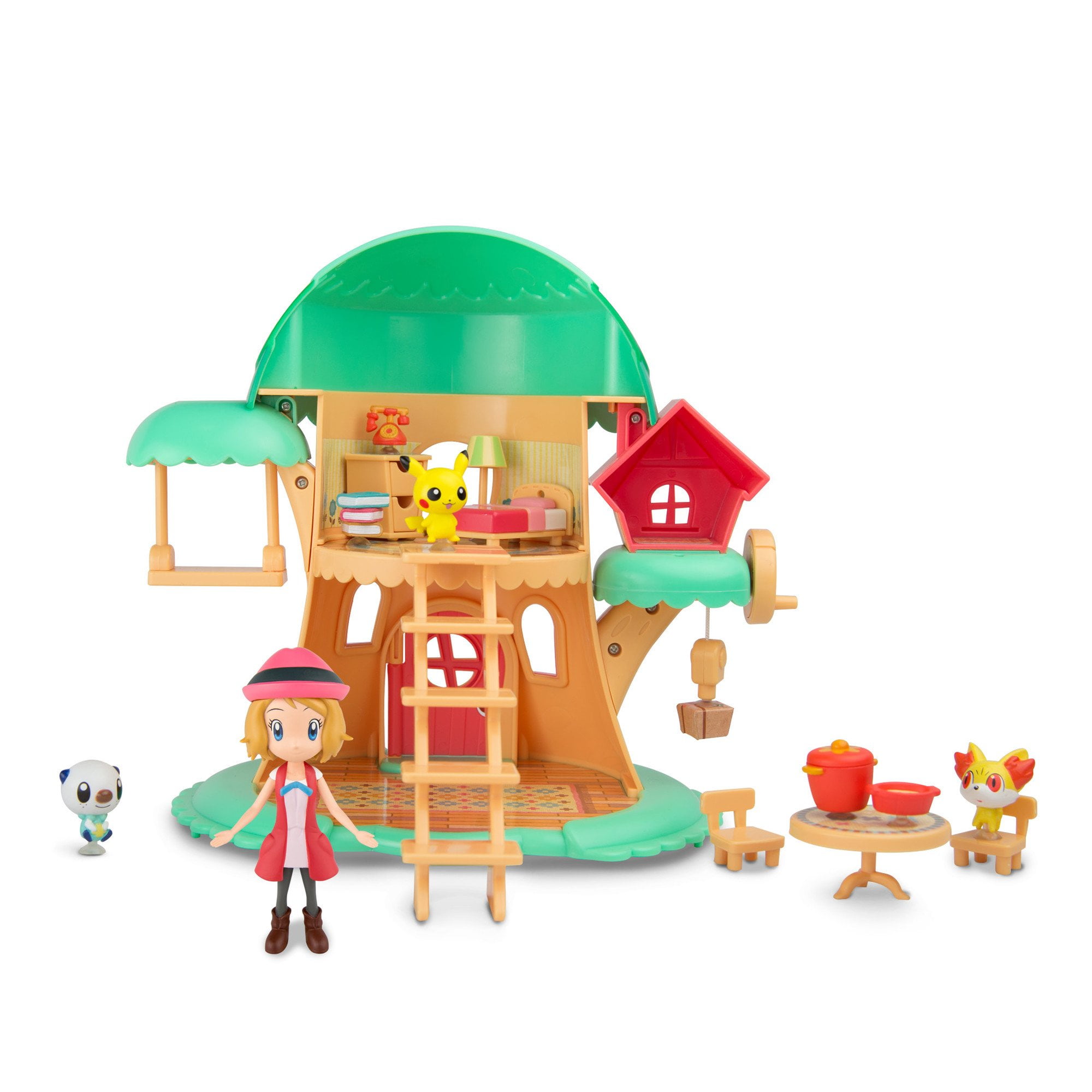 Tomy Pokemon Petite Pals Playset with Figures, Forest Escape for Kids ...