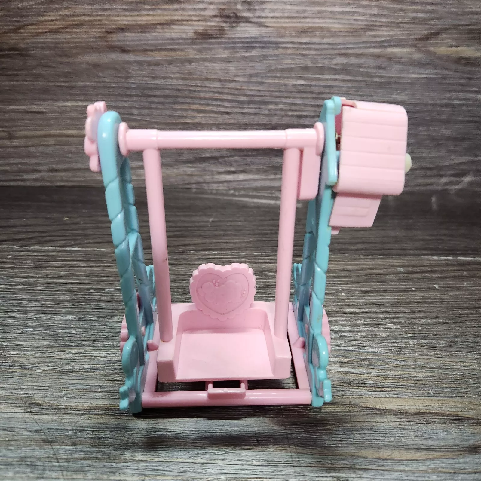 Tomy Vintage Blue And Pink Wind Up Toy Swing Working - Walmart.com
