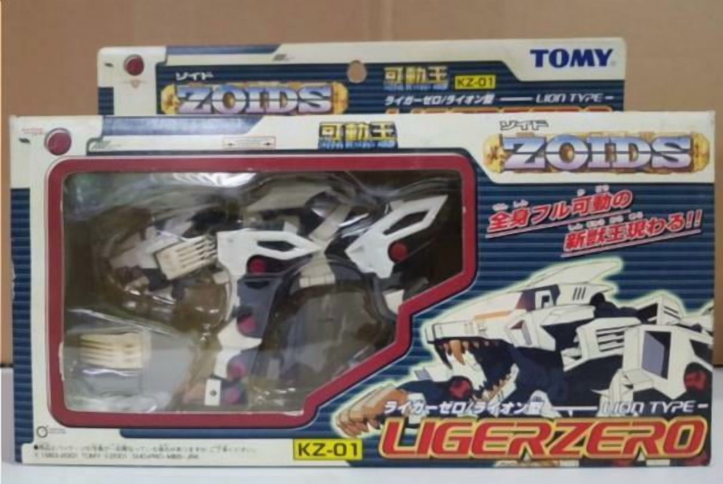 Tomy Zoids 1/72 KZ-01 Liger Zero Lion Type Action Figure - Walmart.com