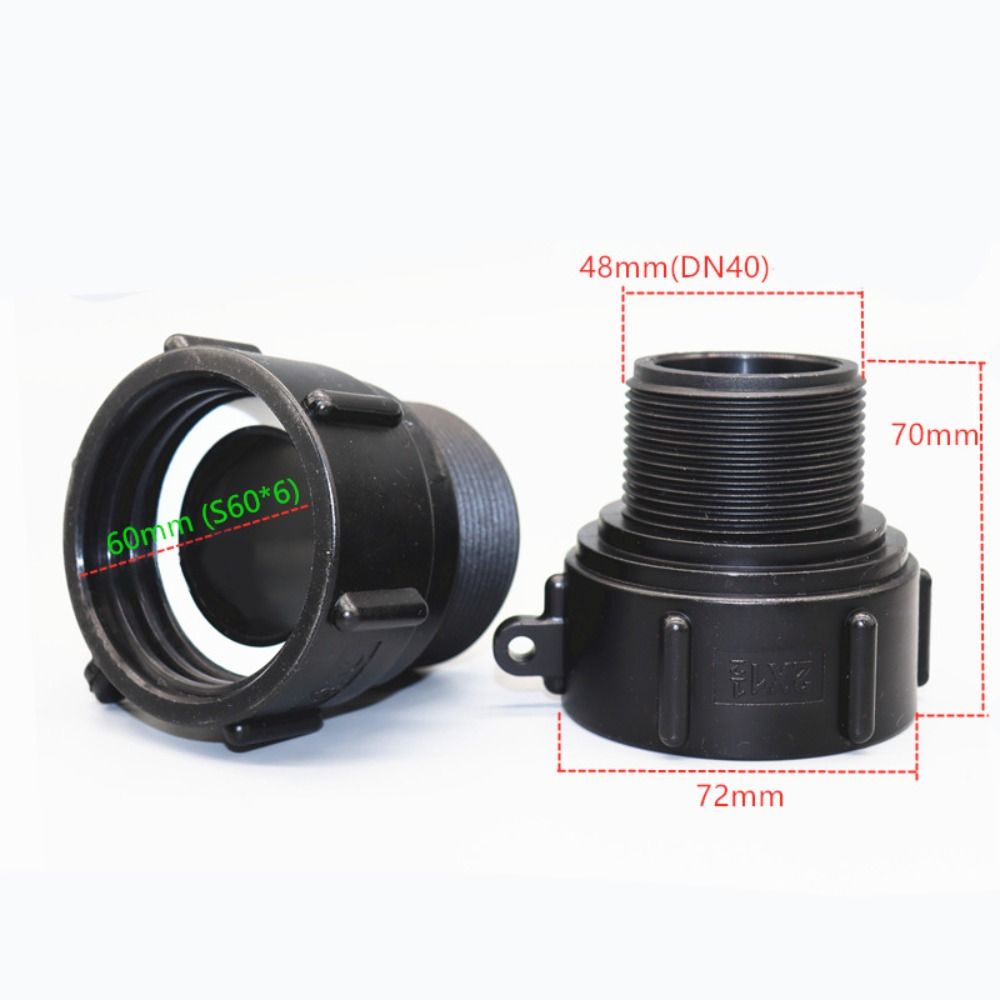 Ton Barrel Water Tank Plastic Fitting Accessories IBC IBC Tank Adapter ...