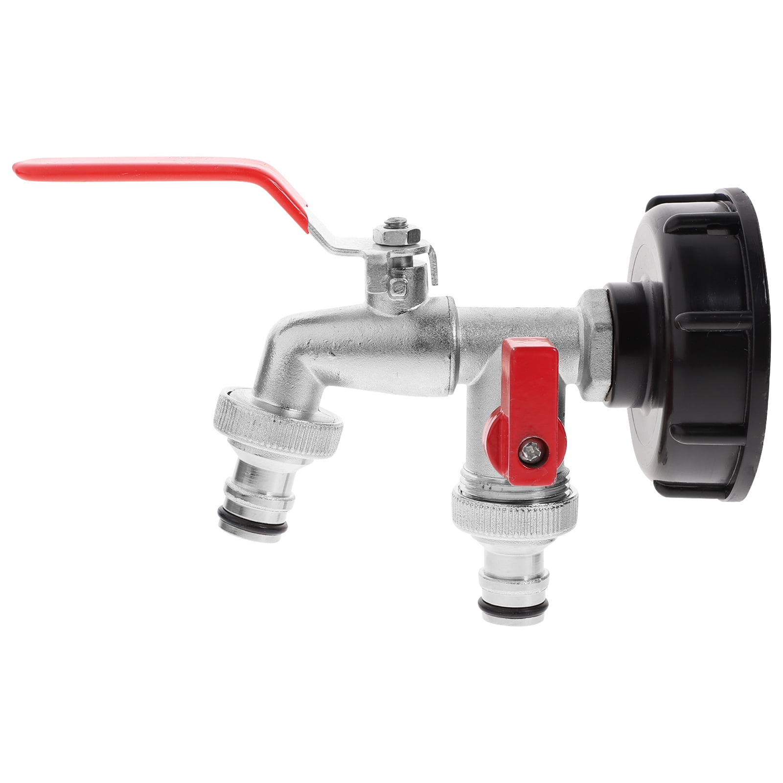 Ton Bucket Faucet Rain Barrel Connector Kit Tap Hose Water Tank Adapter ...