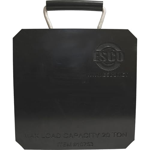 Ton Cribbing Support Jack Plate For Trailers 20, Boats, Rv, Heavy ...