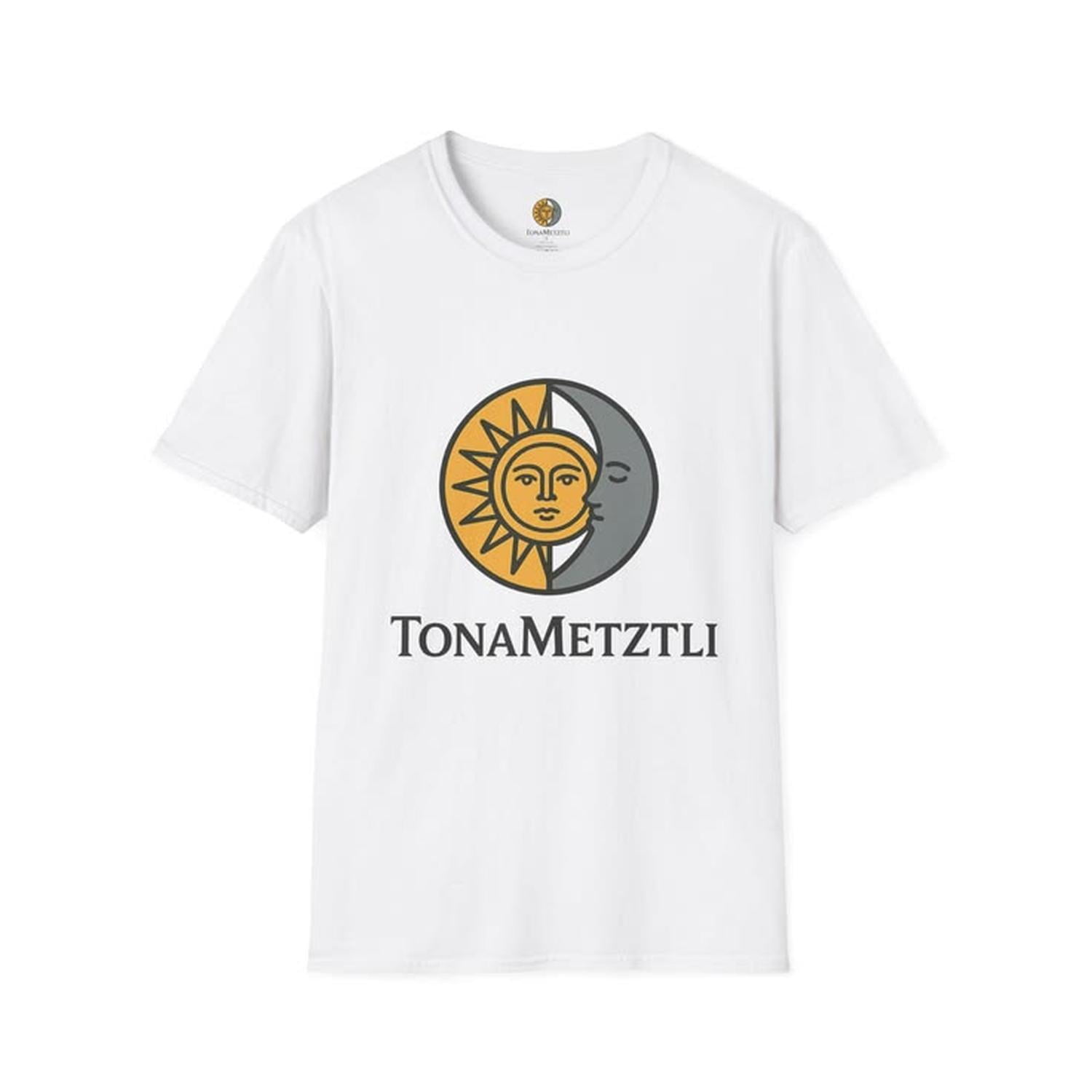 Tonal Sun and Moon Logo TShirt Totztli Emblem - Walmart.com