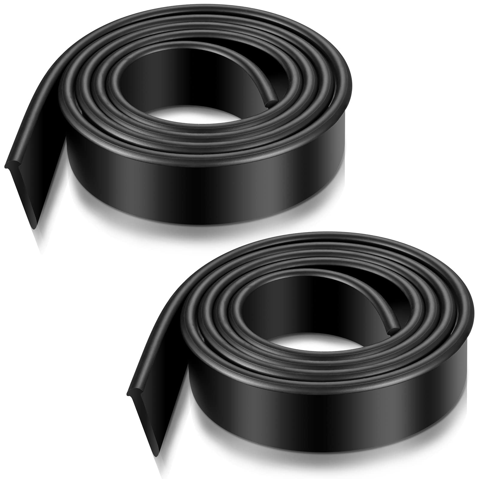 Tondiamo 72 Inch Black Shower Door Bottom Seal Shower Door Seal Strip ...