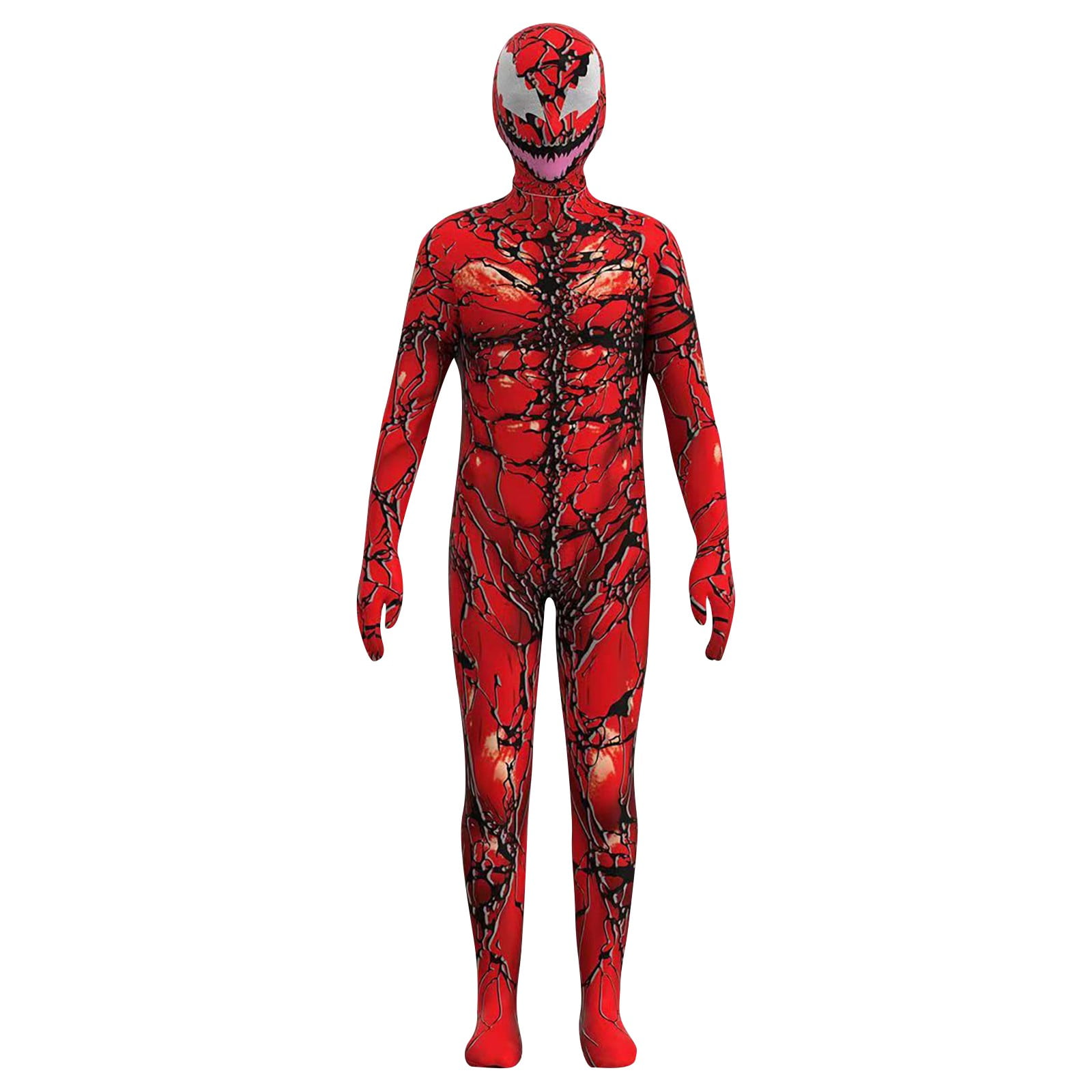 Tondswi Boys Men's Superhero Venom Costume Cosplay 3D Print Yellow ...