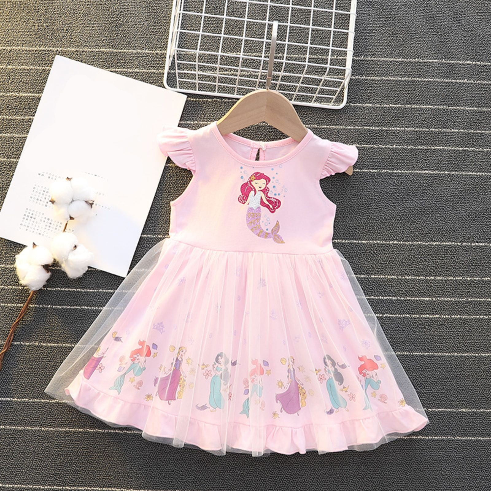 Tondswi Elsa Cinderella Costume for Girls, Princess Costume for Girls ...