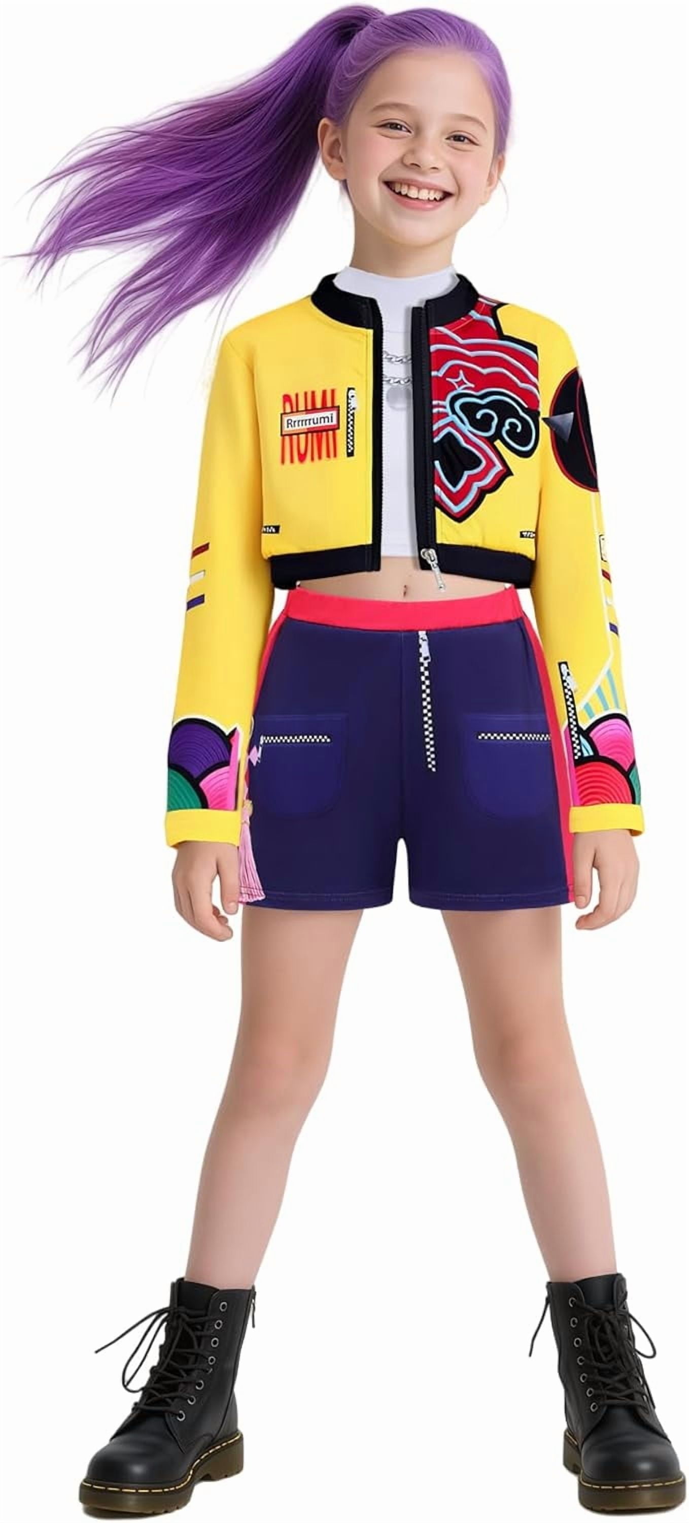 Tondswi Giils Pop Singer Stage Costume 3-14Years Stage Outfit Idol ...