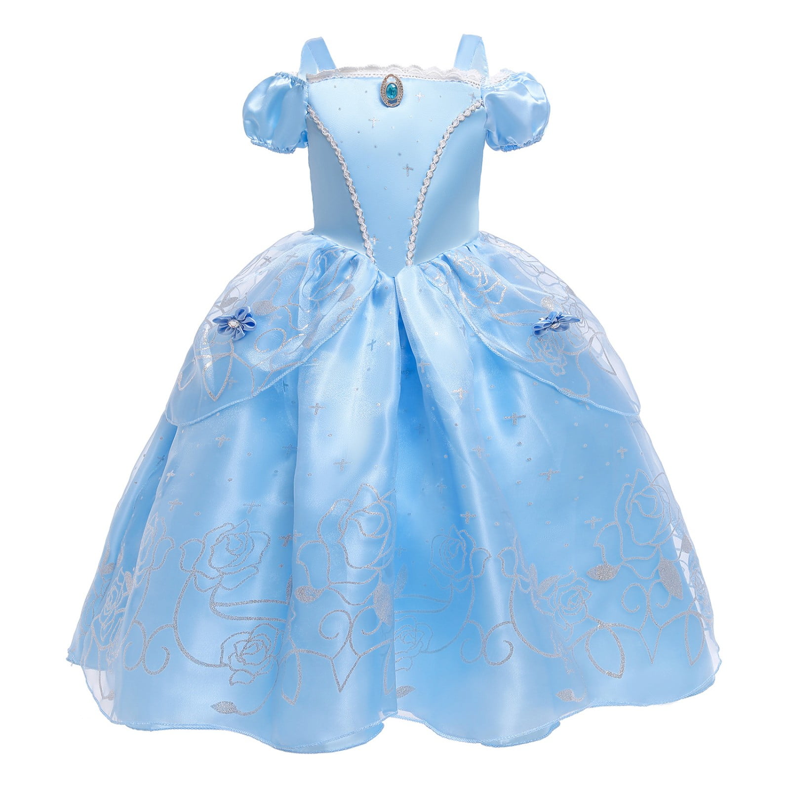 Tondswi Princess Cinderella Dresses for Girls - Princess Dresses with ...
