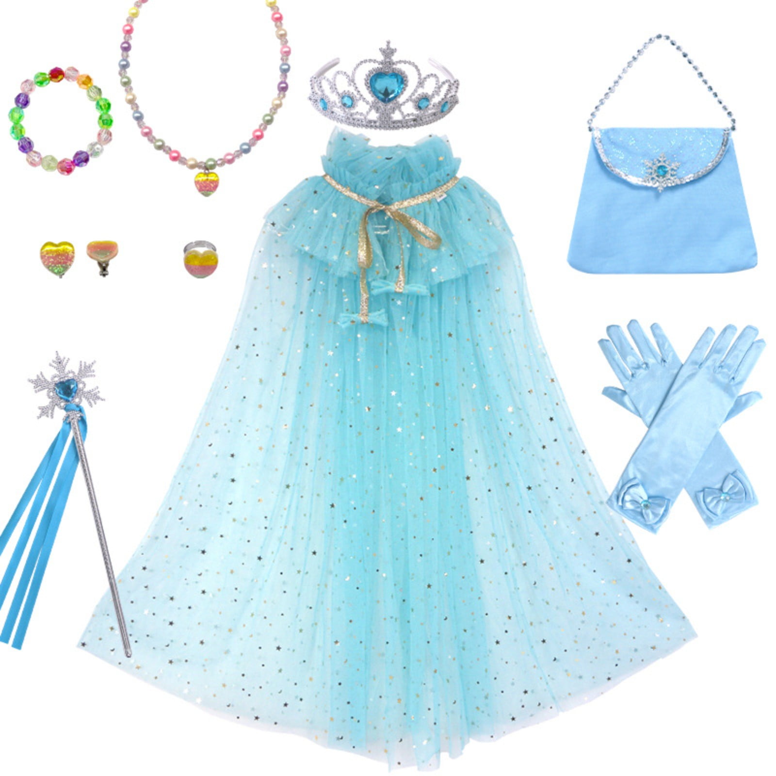 Tondswi Princess Frozen Elsa Dress - Kids Girls Princess Dresses ...