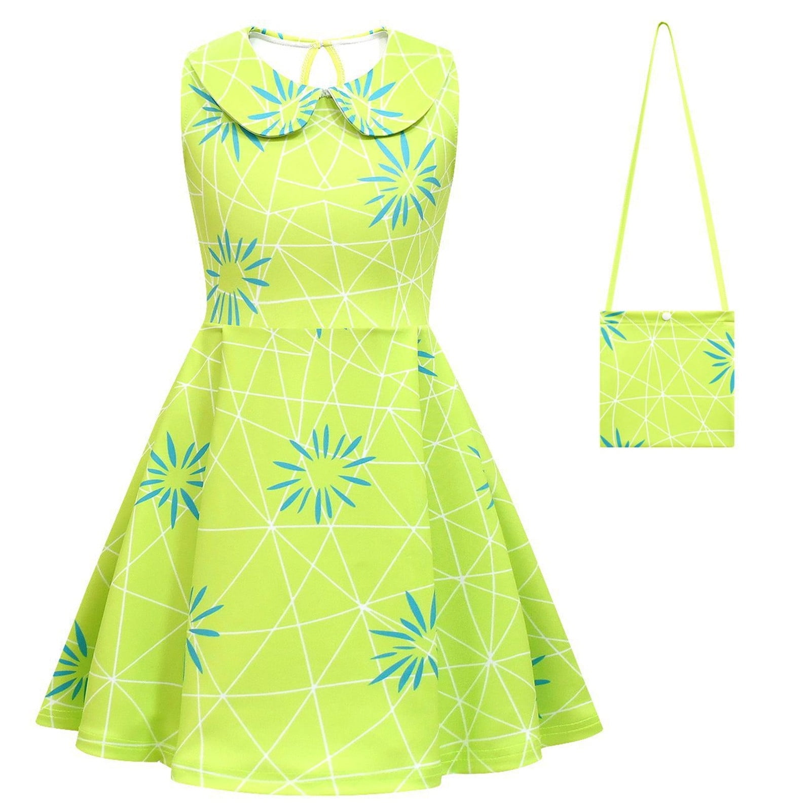 Tondswi Princess Inside Out Dresses for Girls - Princess Dresses with ...