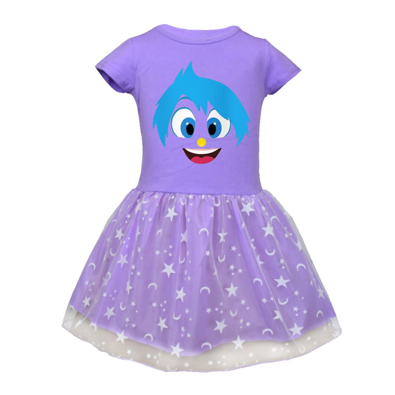 Tondswi Princess Inside Out Dress - Kids Girls Princess Dresses ...