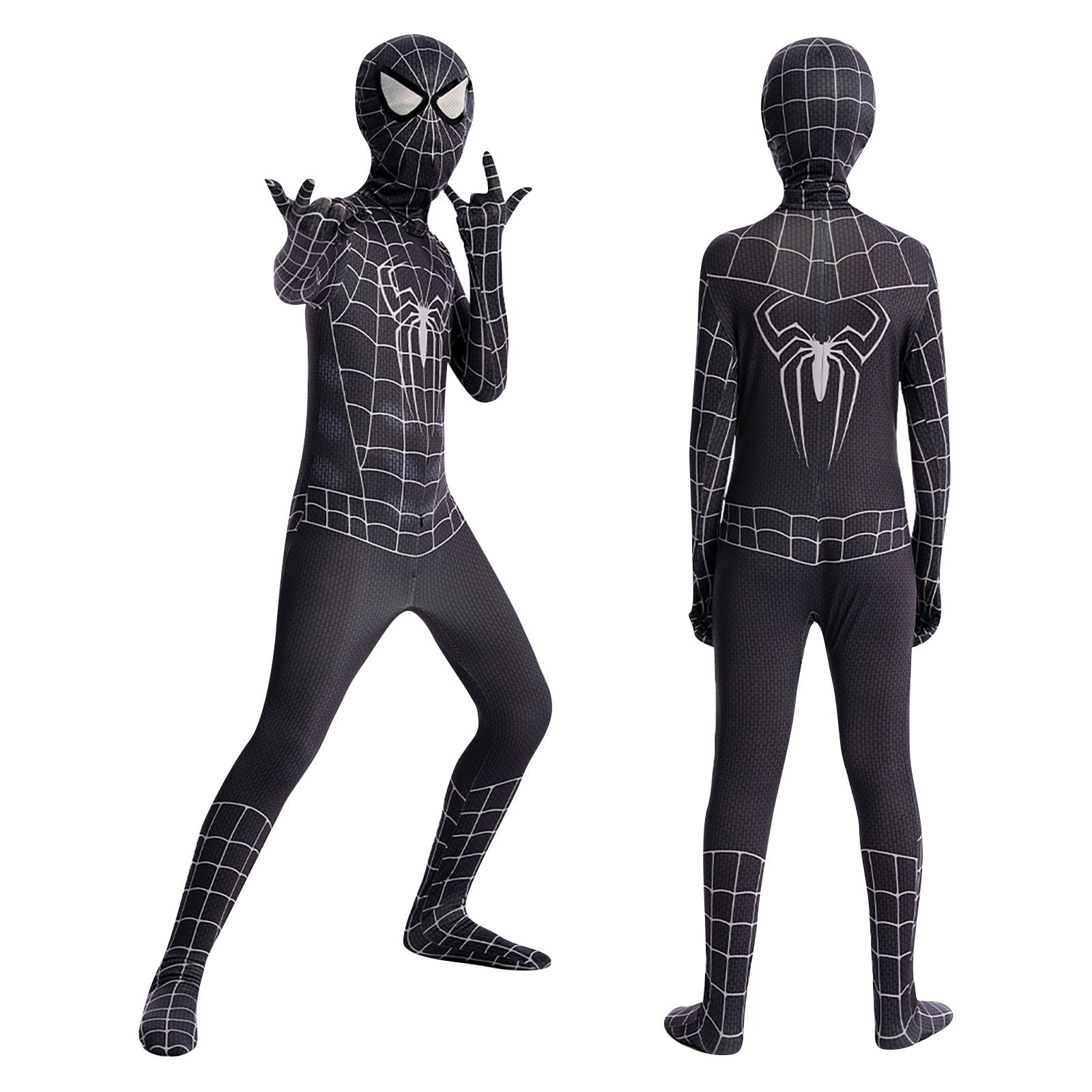 Tondswi Superhero Spider Costume Spider Cosplay Jumpsuit Adults Kids ...