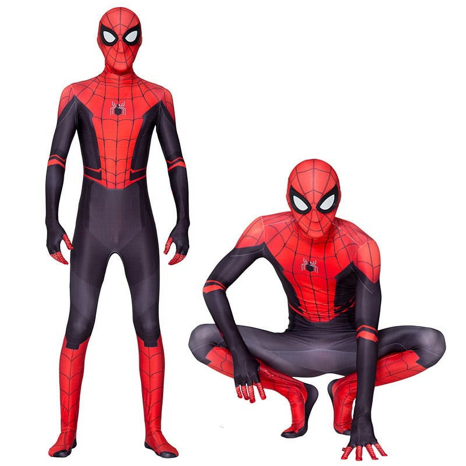 Tondswi Superhero Spider Costume Spider Cosplay Jumpsuit Adults Kids ...