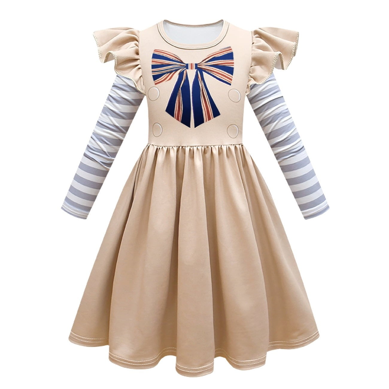 Tondswi Wednesday Addams Costumes - Princess Dress for Girls Wednesday ...