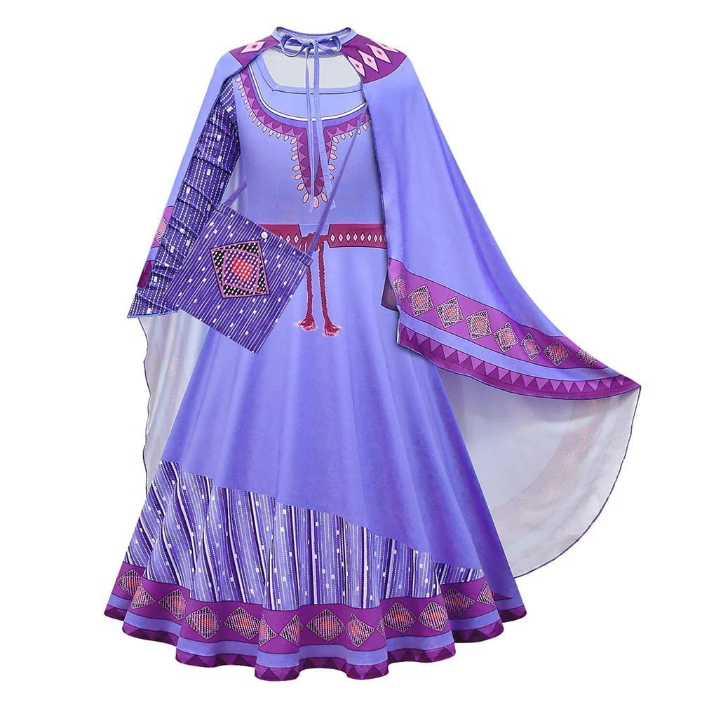 Tondswi Wishes Asha Costume for Girls, Princess Costume for Girls Kids ...