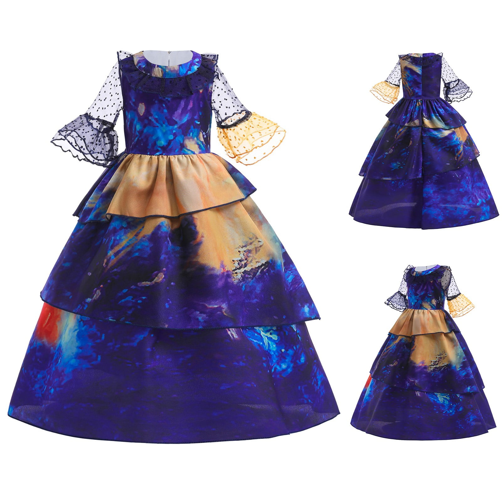 Tondswi Wishes Asha Costume for Girls, Princess Costume for Girls Kids ...