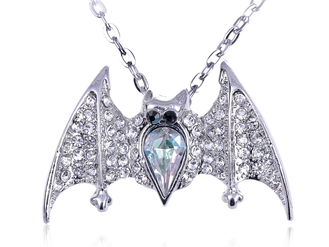 Tone Gothic Halloween Aurora Borealis Crystal Vampire Bat Animal ...