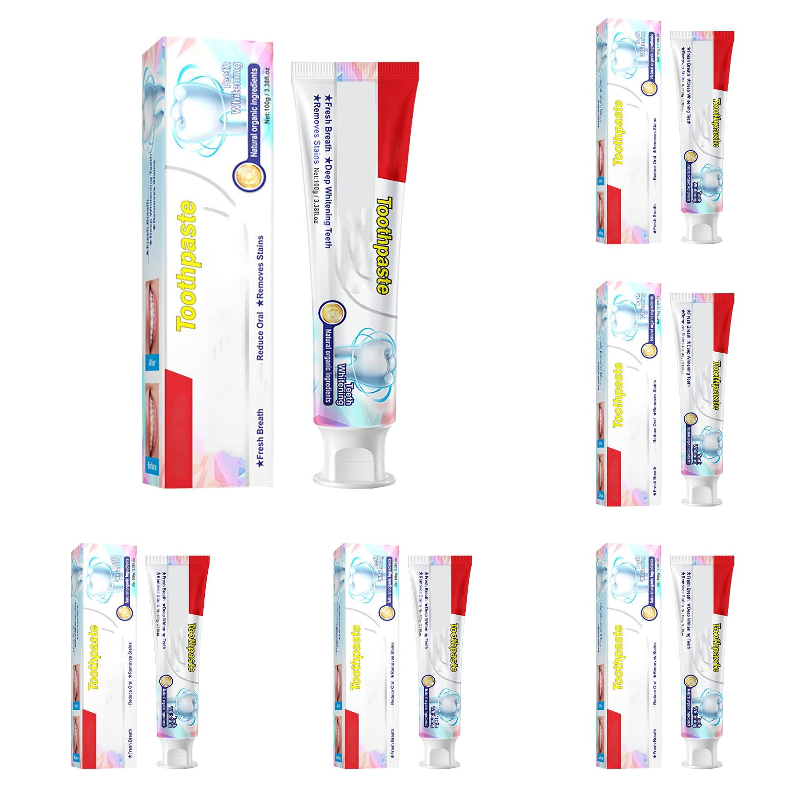 Tone Toothpaste To Yellow Stains White Teeth Clean Mouth Fresh ...