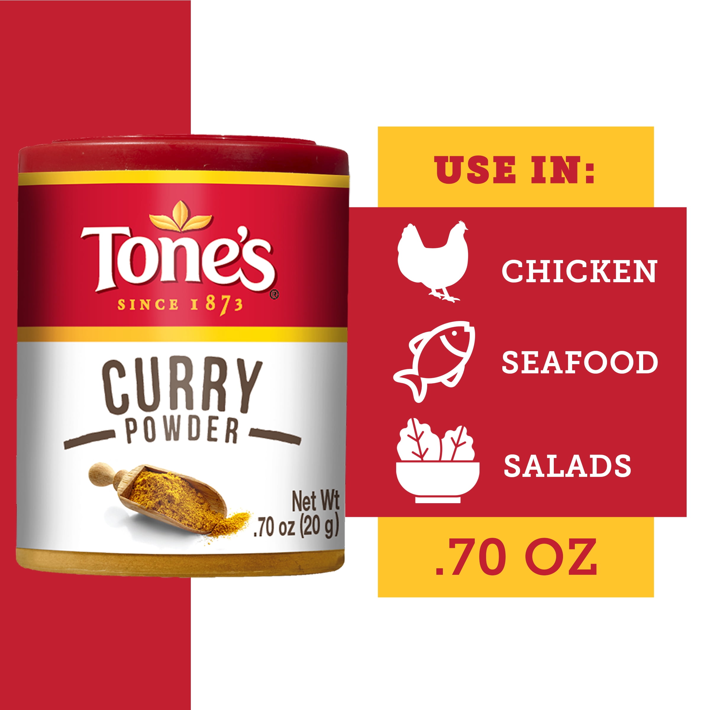 Tone's Curry Powder, 0.7 oz - Walmart.com
