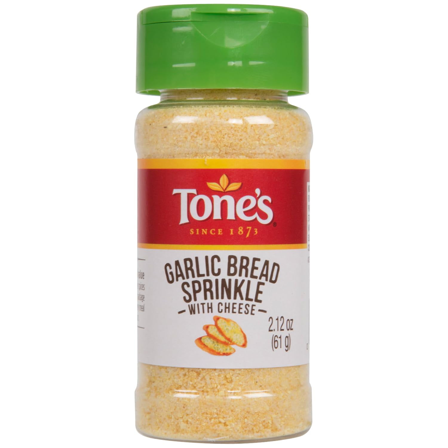 Tone's Garlic Bread Sprinkle RRF12 with Cheese, 2.12 Ounce - Walmart.com