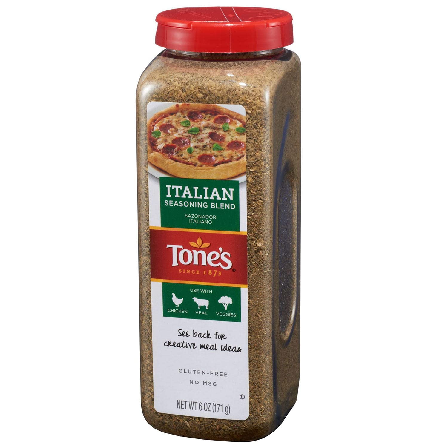 Tone's Italian Seasoning - TSF6 Classic Blend of Herbs (6 oz) - Walmart.com