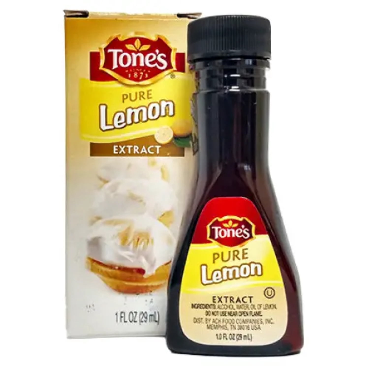 Tone's Pure Lemon Extract, 1 fl oz - Walmart.com