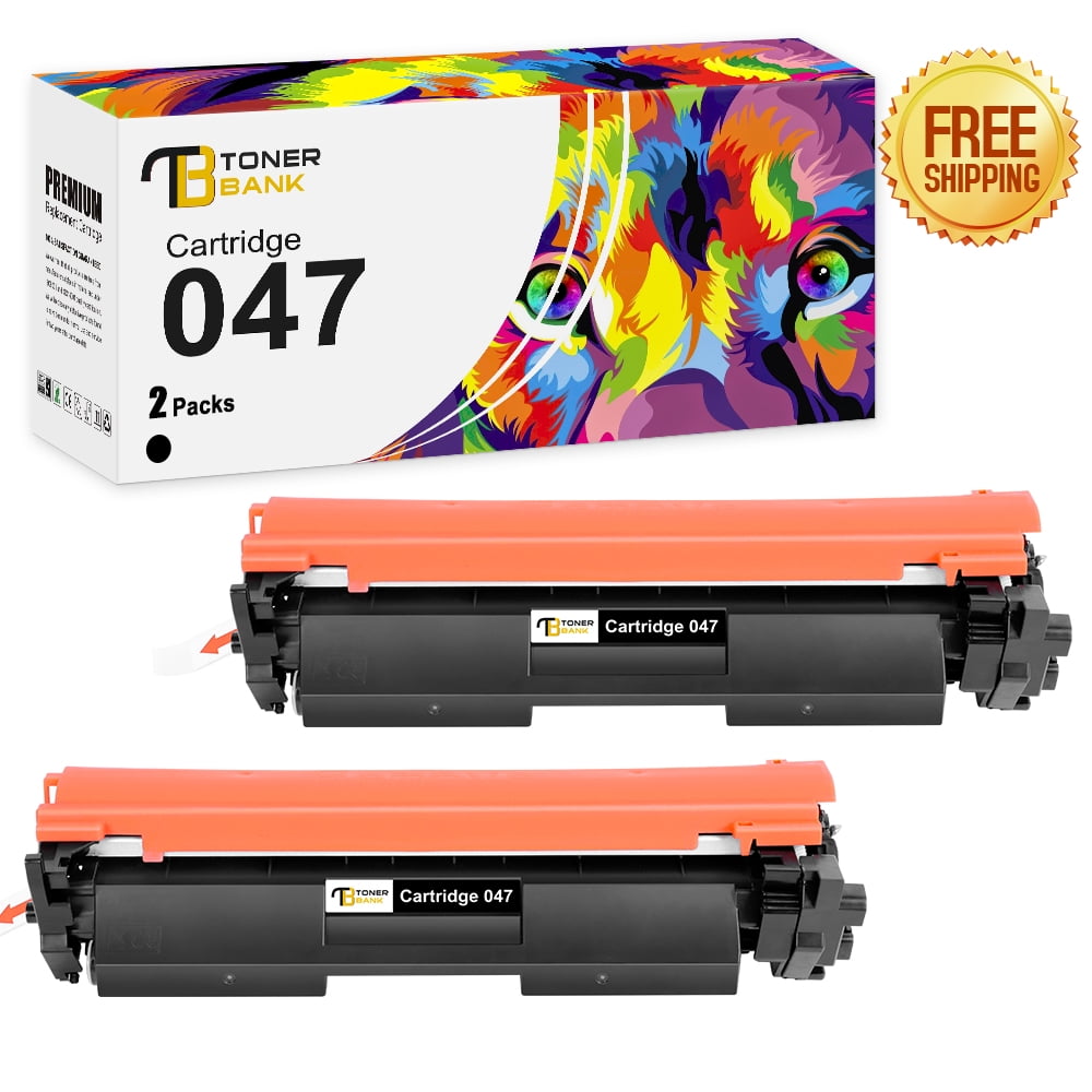 Toner Bank 047 Black Toner Cartridge Compatible for Canon 047 Cartridge ...
