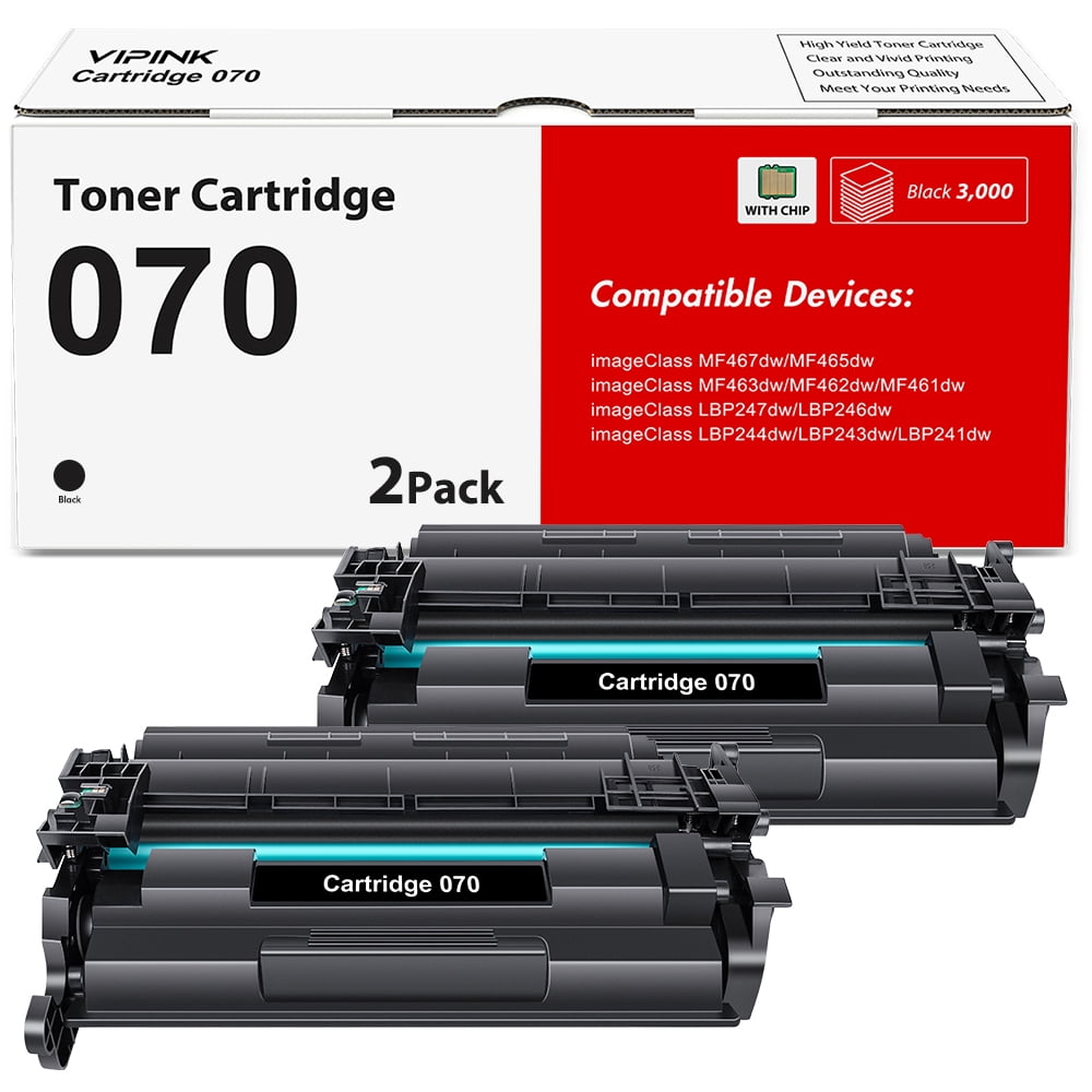 VIPink 070 Toner Cartridge Compatible for Canon 070 Cartridge 070 ...