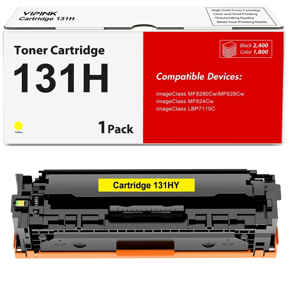 VIPink 1-Pack Compatible Toner Cartridge Replacement for Canon 131H CRG ...