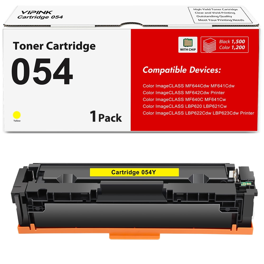 VIPink 1-Pack Compatible Toner Replacement Cartridge for Canon 054 ...