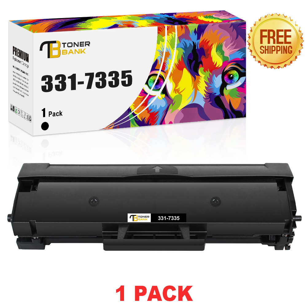 Toner Bank Compatible Toner Replacement for Dell 331-9805 Laser Printer ...