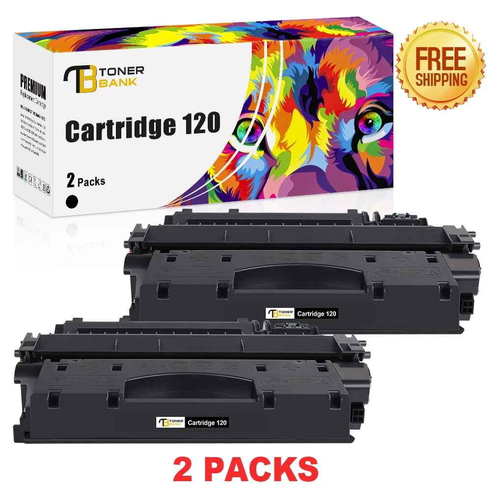 Toner Bank 2-Pack Compatible Toner Cartridge for Canon 120 Image CLASS ...