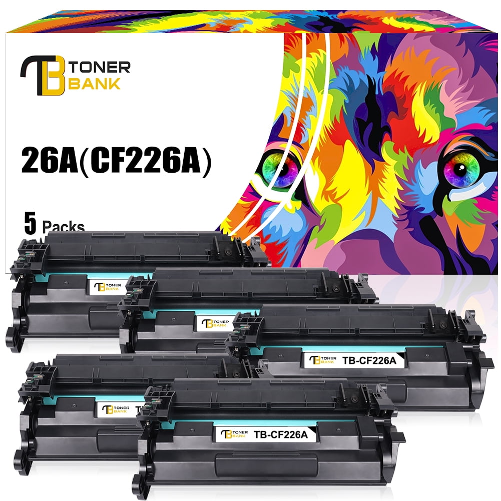 Toner Bank 26A CF226A Compatible Toner Cartidge Replacement for HP 26A ...