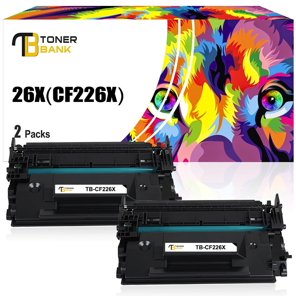 Toner Bank 26X CF226X Compatible Toner Cartidge Replacement for HP 26X ...