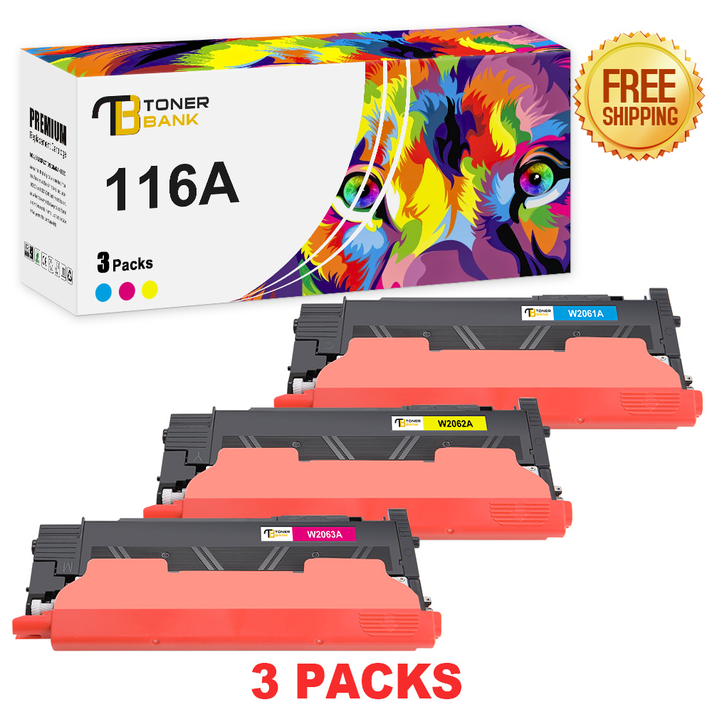 Toner Bank Compatible 116A Toner Cartridge for HP 116A W2060A W2061A ...