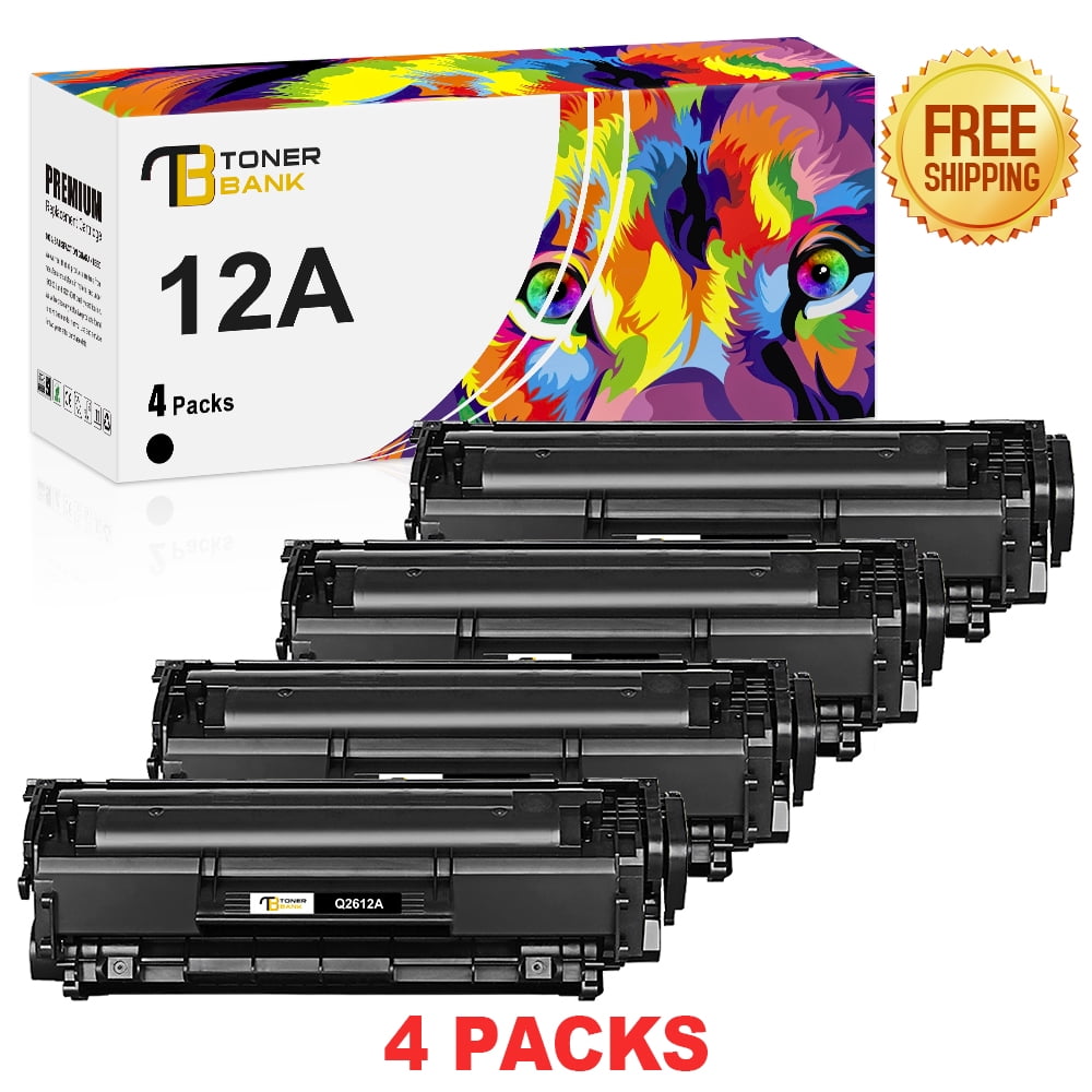 Toner Bank Compatible 12A Laserjet Toner for HP Q2612A 12A LaserJet ...