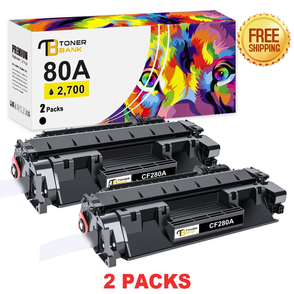 Toner Bank Compatible 80A Laserjet Toner Cartridge Black CF280A for HP ...