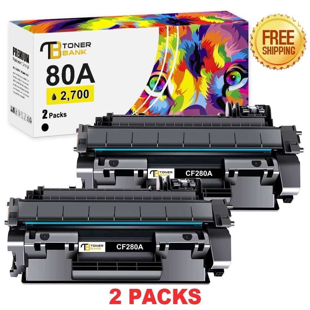 HP 80A Toner 2-Pack | Label printers in asset management - Walmart ...