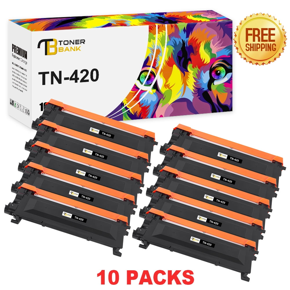 Toner Bank Compatible Toner for Brother TN420 TN-420 HL-2270DW 2280DW ...