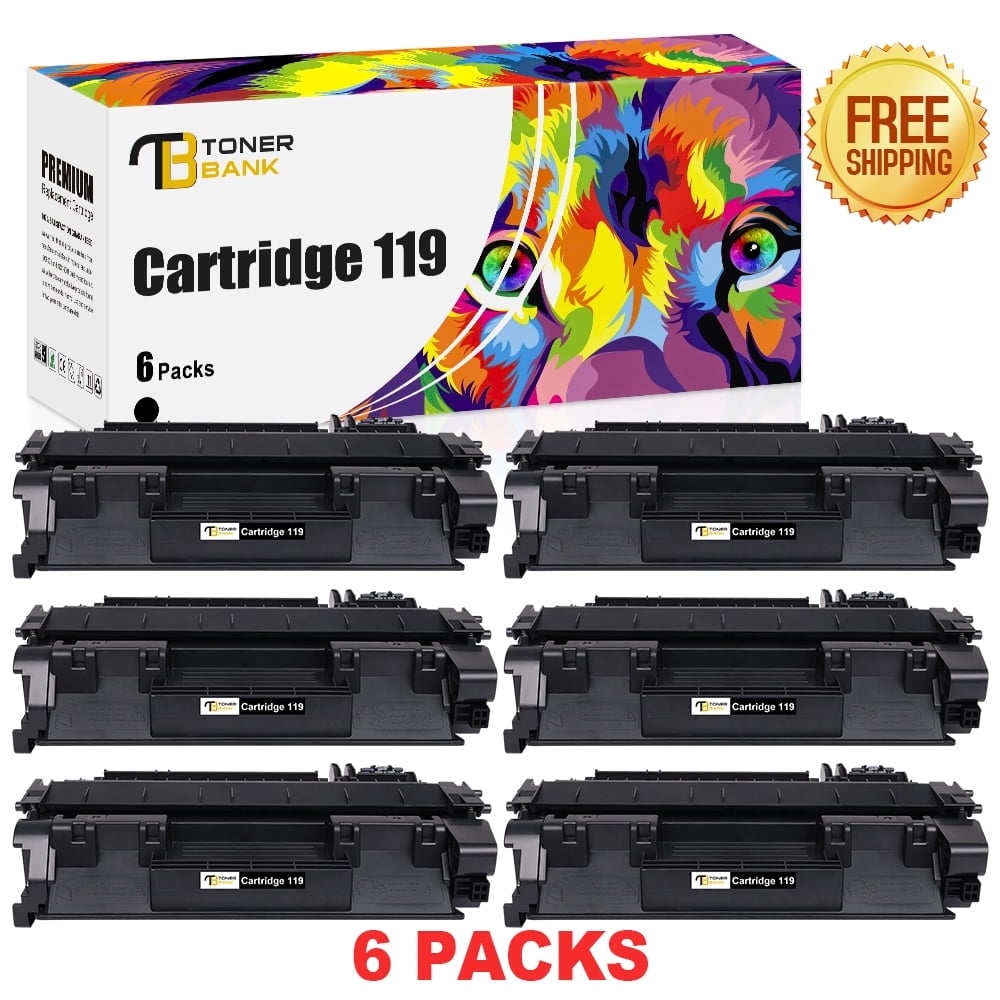 Toner Bank Compatible Toner Cartridge for Canon 119 119II ImageClass ...
