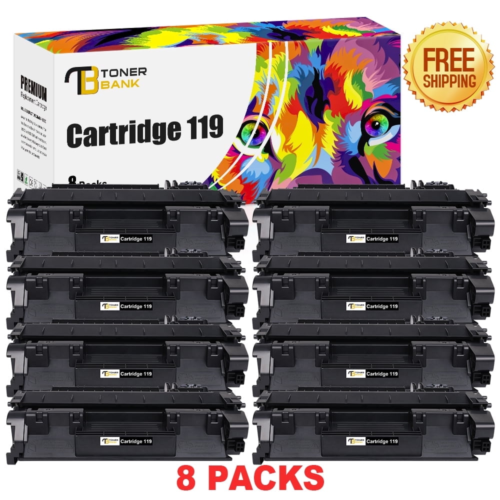 Toner Bank 119 Toner Cartridge Compatible for Canon Cartridge 119 High ...